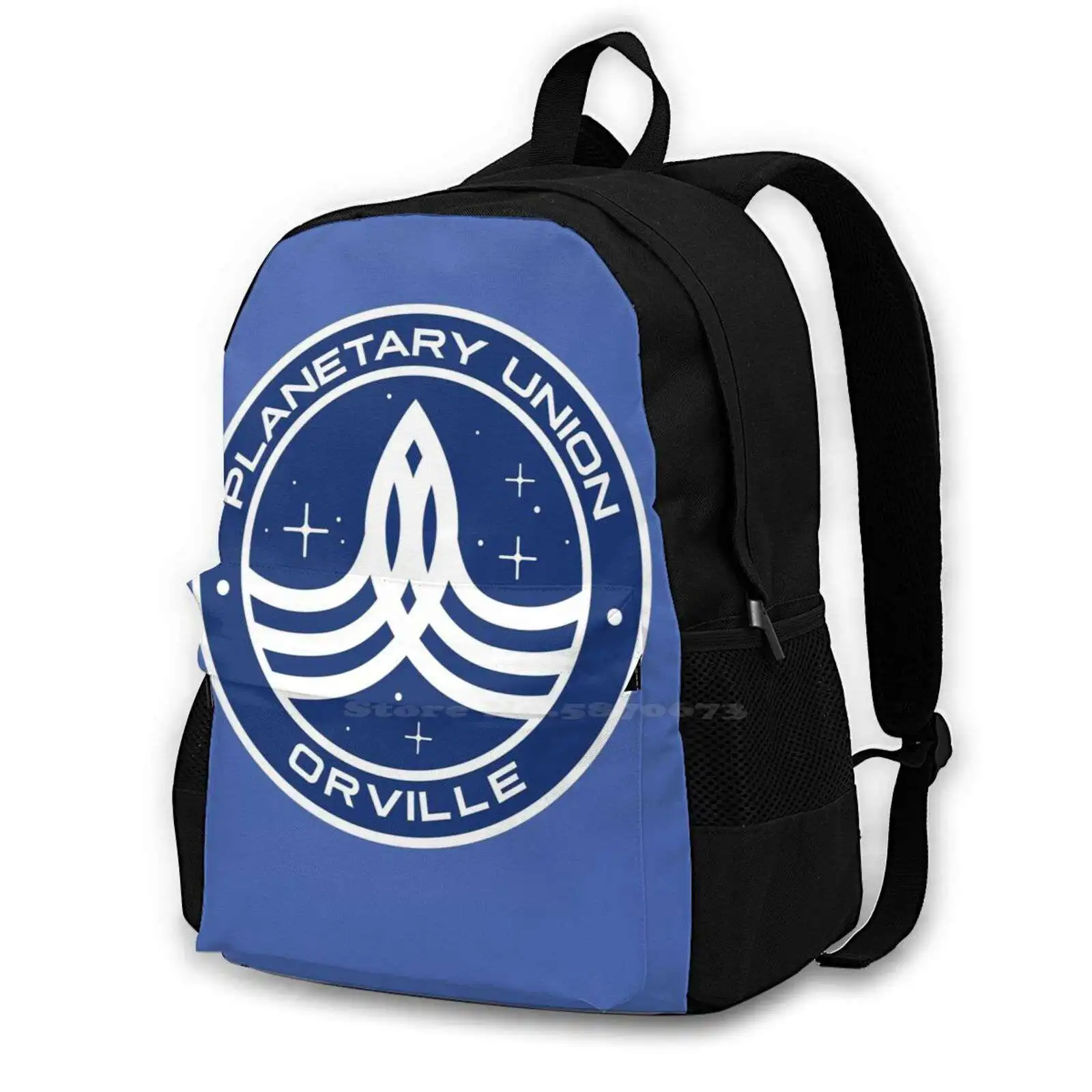 Starship-Of-The-Planetary-Union-School-Bags-Travel-Laptop-Backpack ...