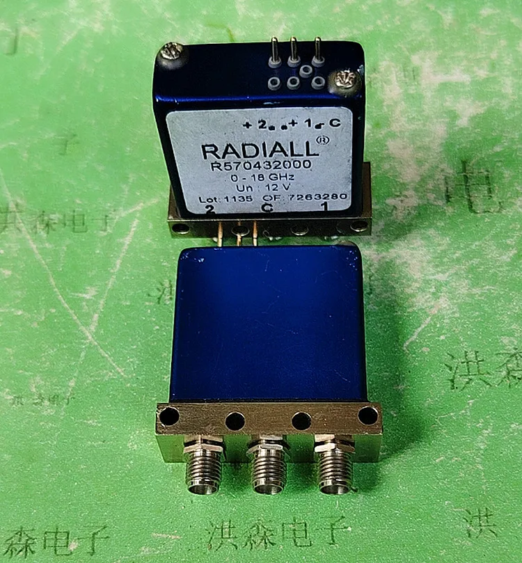 1PCS RADIALL R570432000 R570423000 12V 28V 0-18GHz SPDT RF SMA RF ...