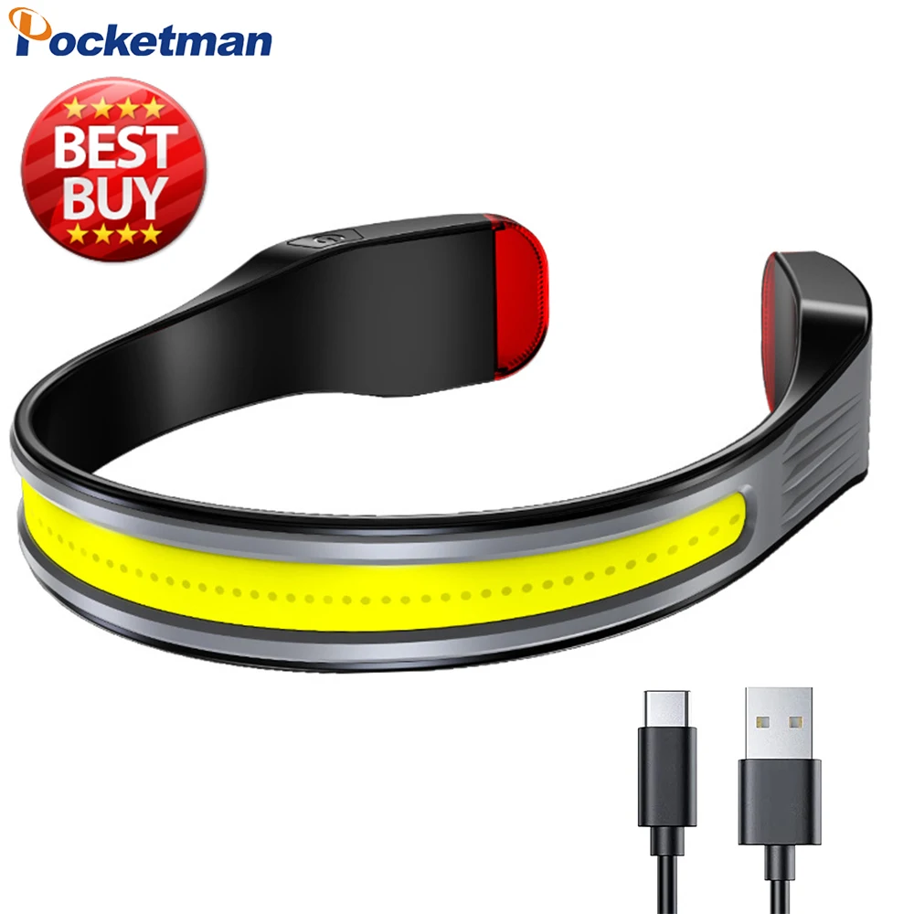 Charging Headlight | Led Headlamp | Neck Light | Head Lamp - New Cob ...