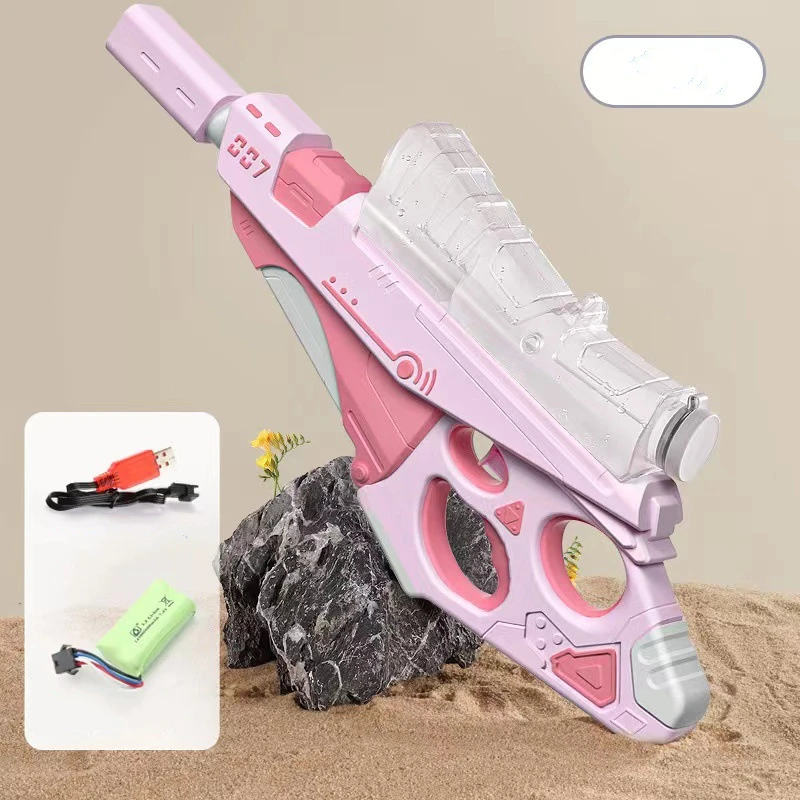 Rose - NewpatternlecaccelerWater Gun Blasters Toys for Kids, AutomaticGlock, Large Capacity ...
