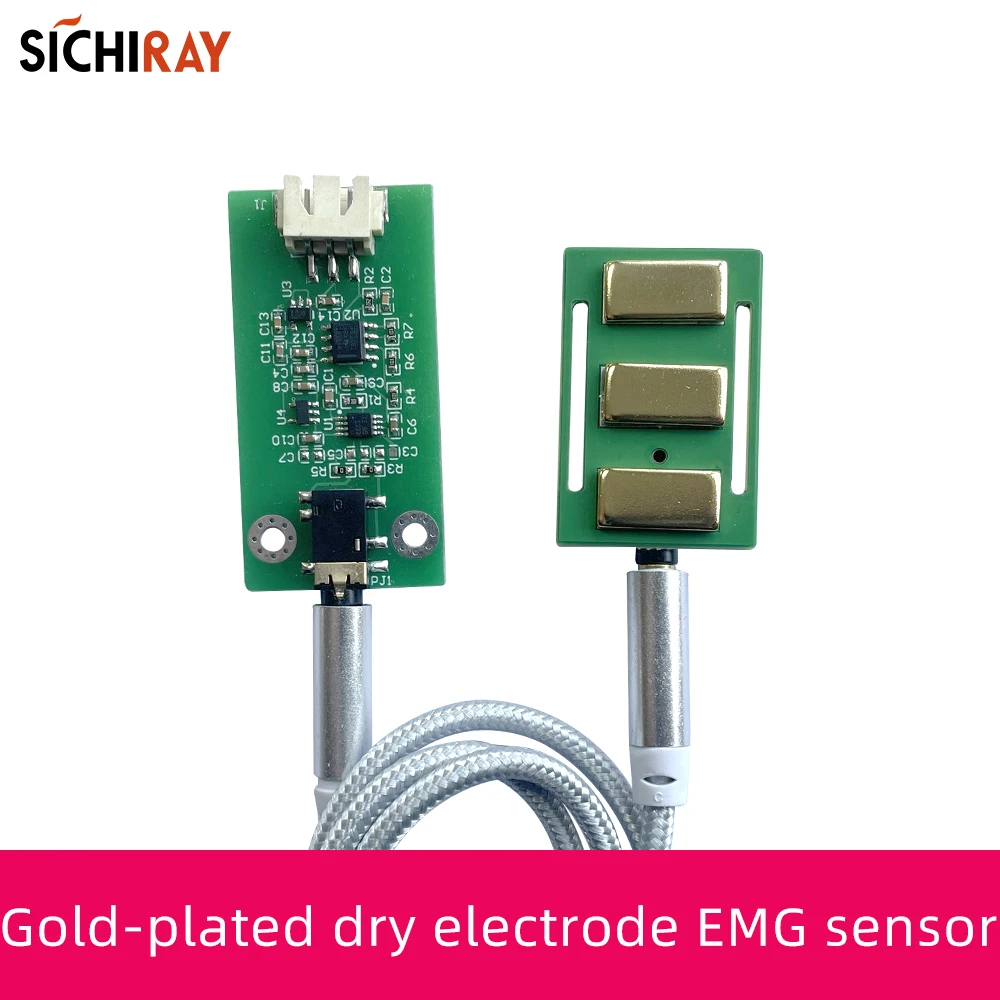 Biosensor EMG Biometrics Dry Electrode Wearable Muscle Signal Sensor ...