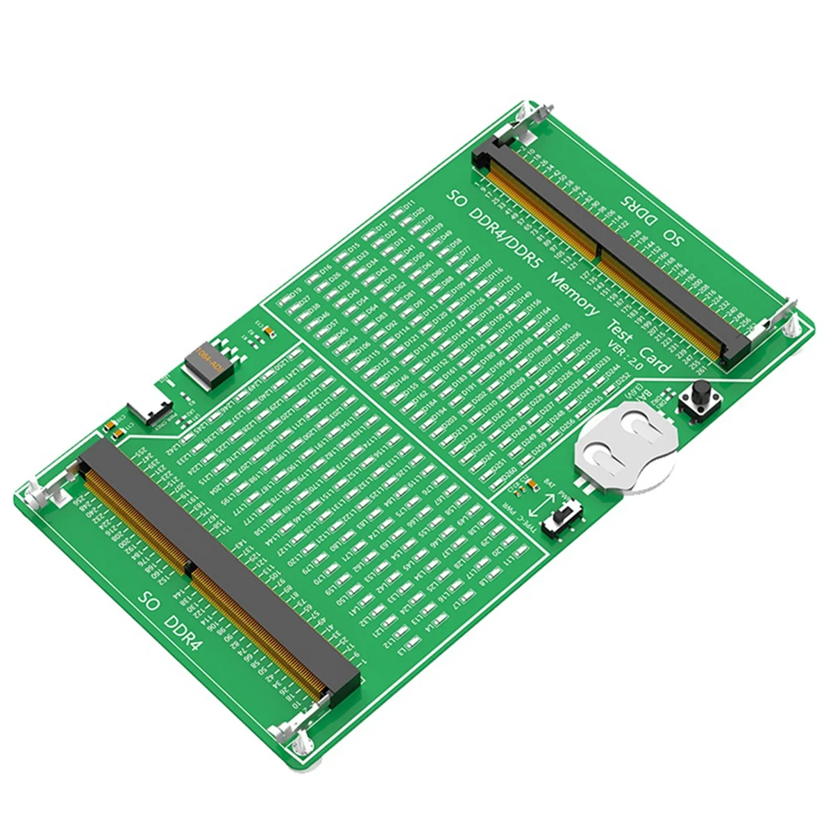 노트북 메모리 테스터 Ddr4 Ddr5 라이트 포함 다기능 휴대용 테스트 카드 2 In 1 티몬