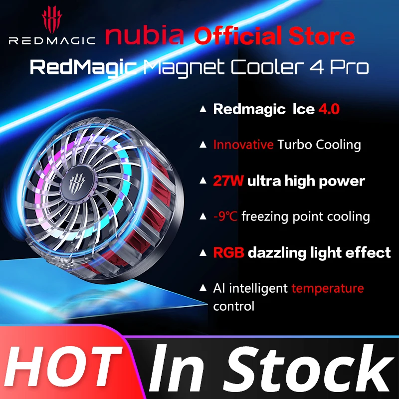RedMagic Cooler 4 Pro Ice FunCooler 27w Redmagic Ice 4.0 40*40mm ...