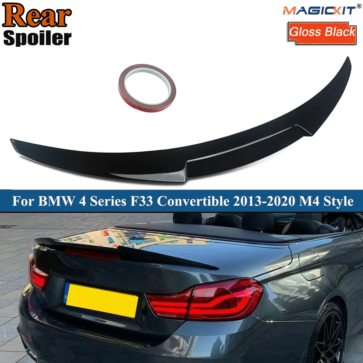 Duckbill-Trunk-Wing-Spoiler-For-BMW-F33-4er-13-20-F83-M4-Convertible ...
