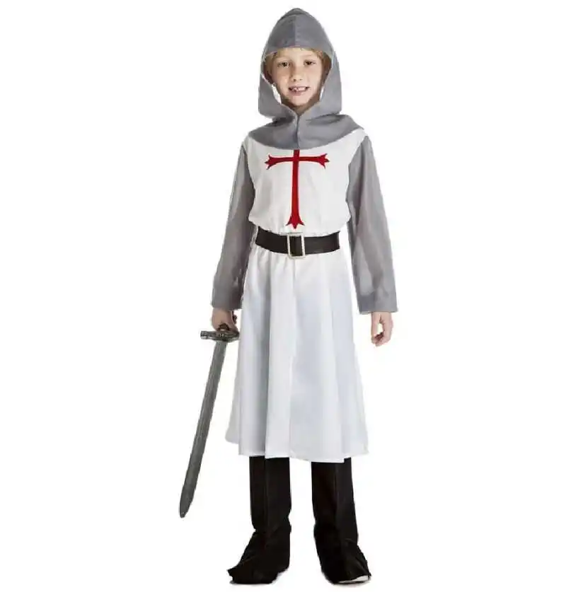 Medieval knight costume for children Templar size M CaryGus| | - AliExpress