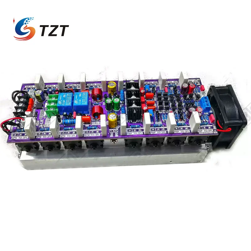 TZT DC1200S-7th DC±50V~±100V 600W + 600W Dual Channel 8 คู่C5200/A1943 ...