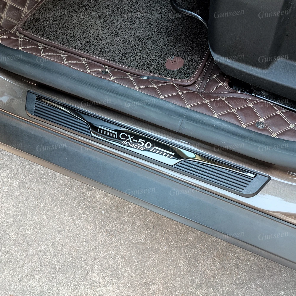 Mazda Rear Scuff Plate And Illuminated Front Plate | Mazda CX-50 Forum