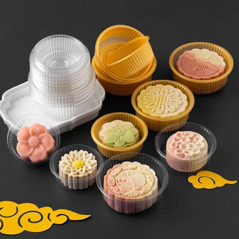 Plastic Decorative Accessories | Mooncake Boxes Packaging | Mooncake ...