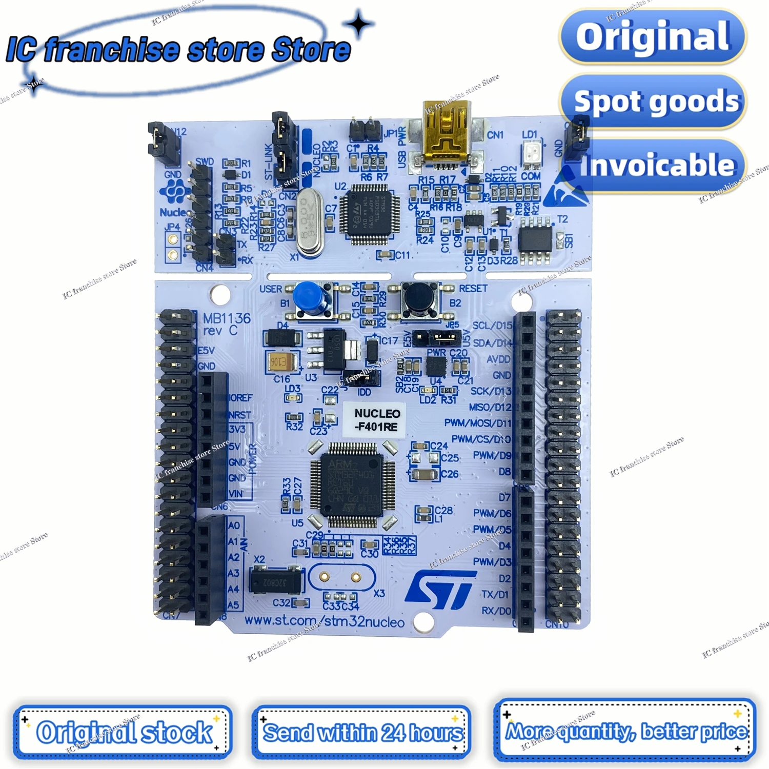 1PCS-LOT-NUCLEO-F401RE-STM32-Nucleo-64-Development-Board-STM32F401RET6-100-Original-stock.jpg