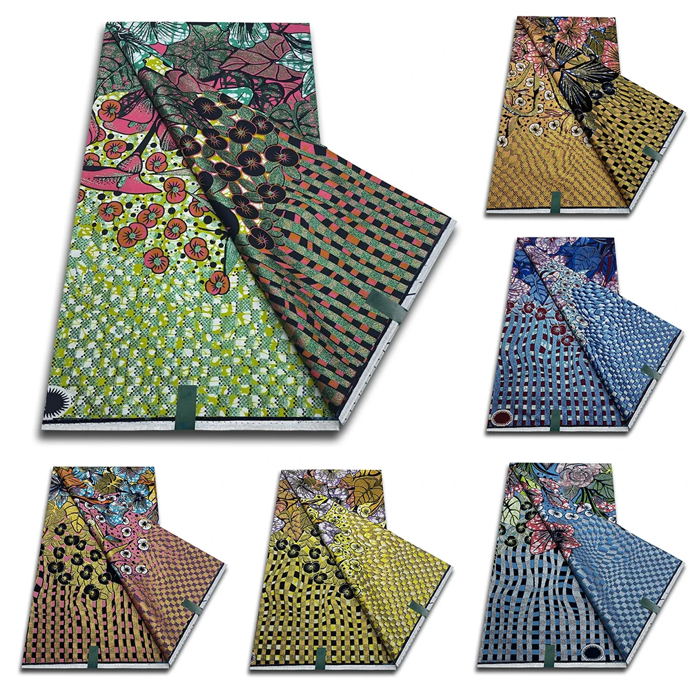 Grand-Super-100-Cotton-African-Wax-Fabric-High-Quality-Wax-Print-Ankara ...