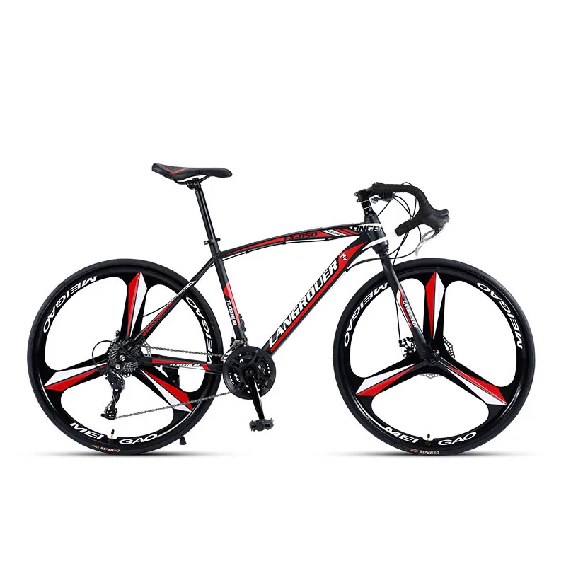 Road-Bike-Adult-Bikes-Double-Disc-Brake-Variable-Speed-Bicycle-High ...