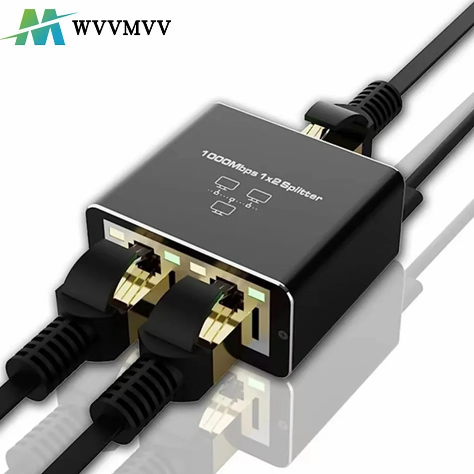 1000Mbps-Rj45-Splitter-1-to-2-Gigabit-Ethernet-Adapter-Internet-Network ...