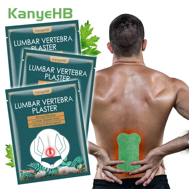 60PCS-Lumbar-Relieve-Fatigue-Patches-Wormwood-Analgesic-Back-Plaster ...