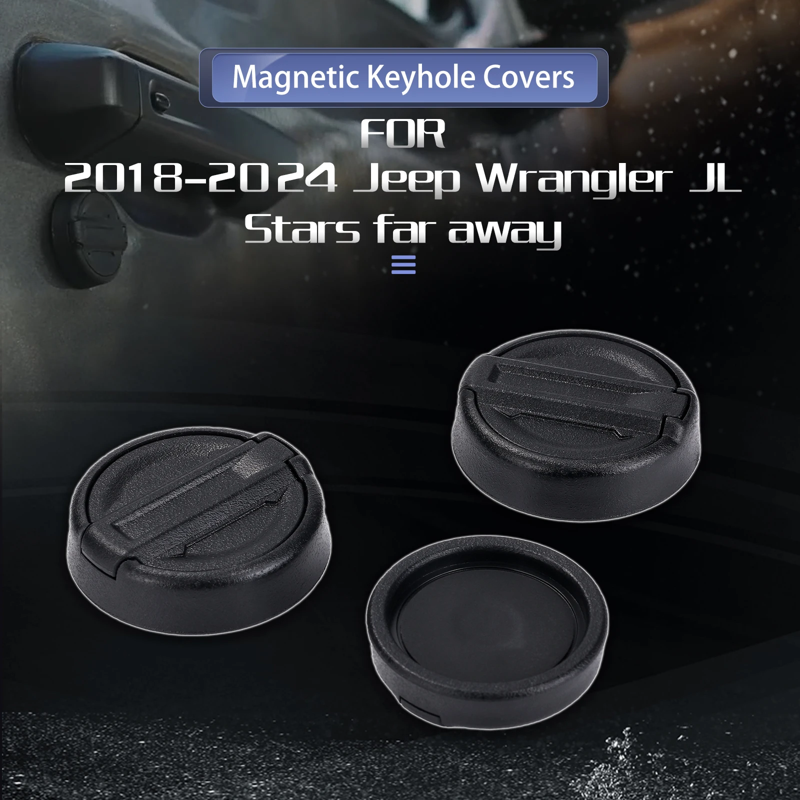 3Pcs-Magnetic-Keyhole-Covers-for-2018-2024-Jeep-Wrangler-JL-Gladiator ...