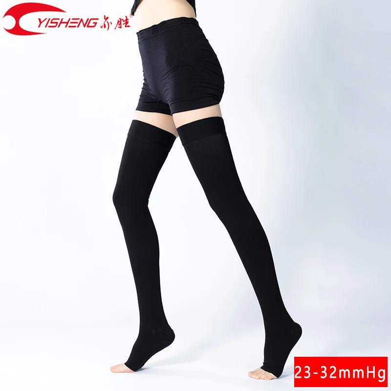 23-32mmHg-Medical-Compression-Stockings-Women-Men-Recovery-Thigh-Sleeve ...