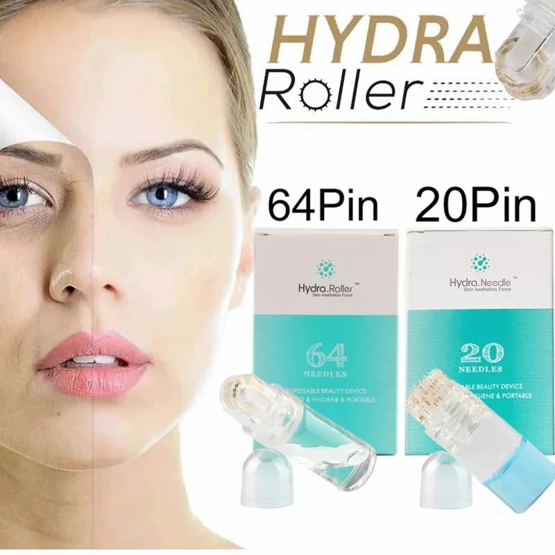 Hydra Roller 64 Pin 20 Pin Micro Titanium Needle Tips Derma Needles ...