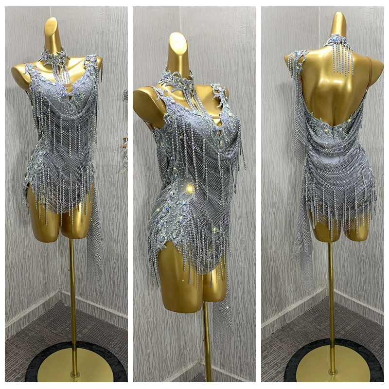 Latin Dress Costume Dance Ladies | Latin Dance Costumes Women - Latin ...