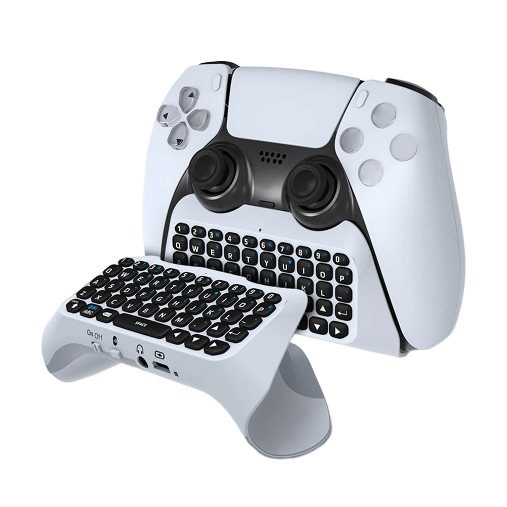 For-PS-5-Elite-Controller-Wireless-Keyboard-Controller-Chat-Pad-Keypad ...