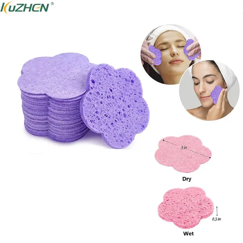 20PCS-Face-Cleaning-Sponge-Pad-for-Exfoliator-Mask-Facial-SPA-Massage ...