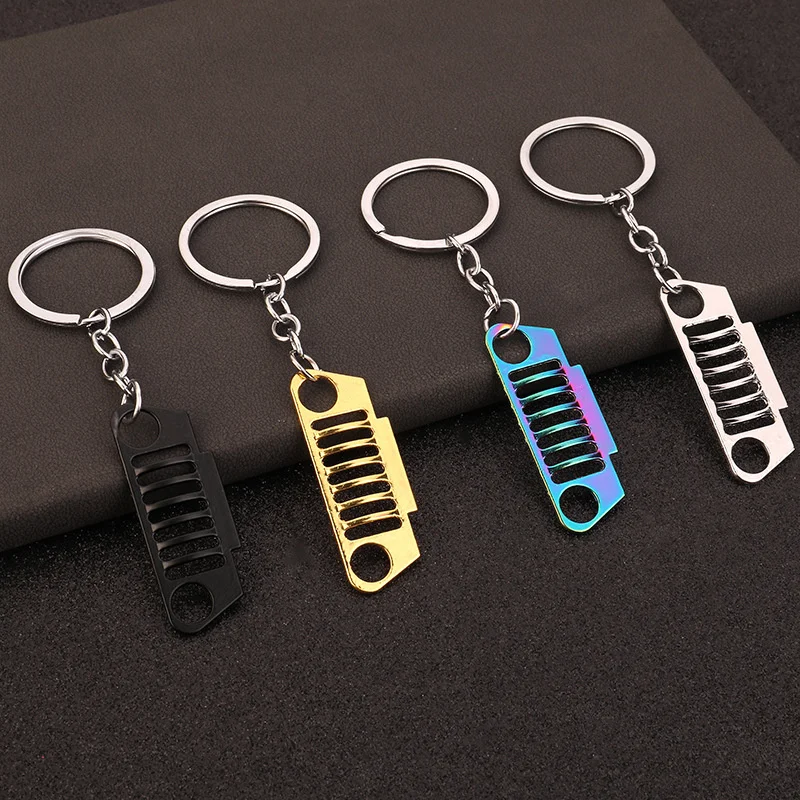 Creative-New-Car-Front-Grille-Keychain-Key-ring-Schoolbag-Chain-Car ...