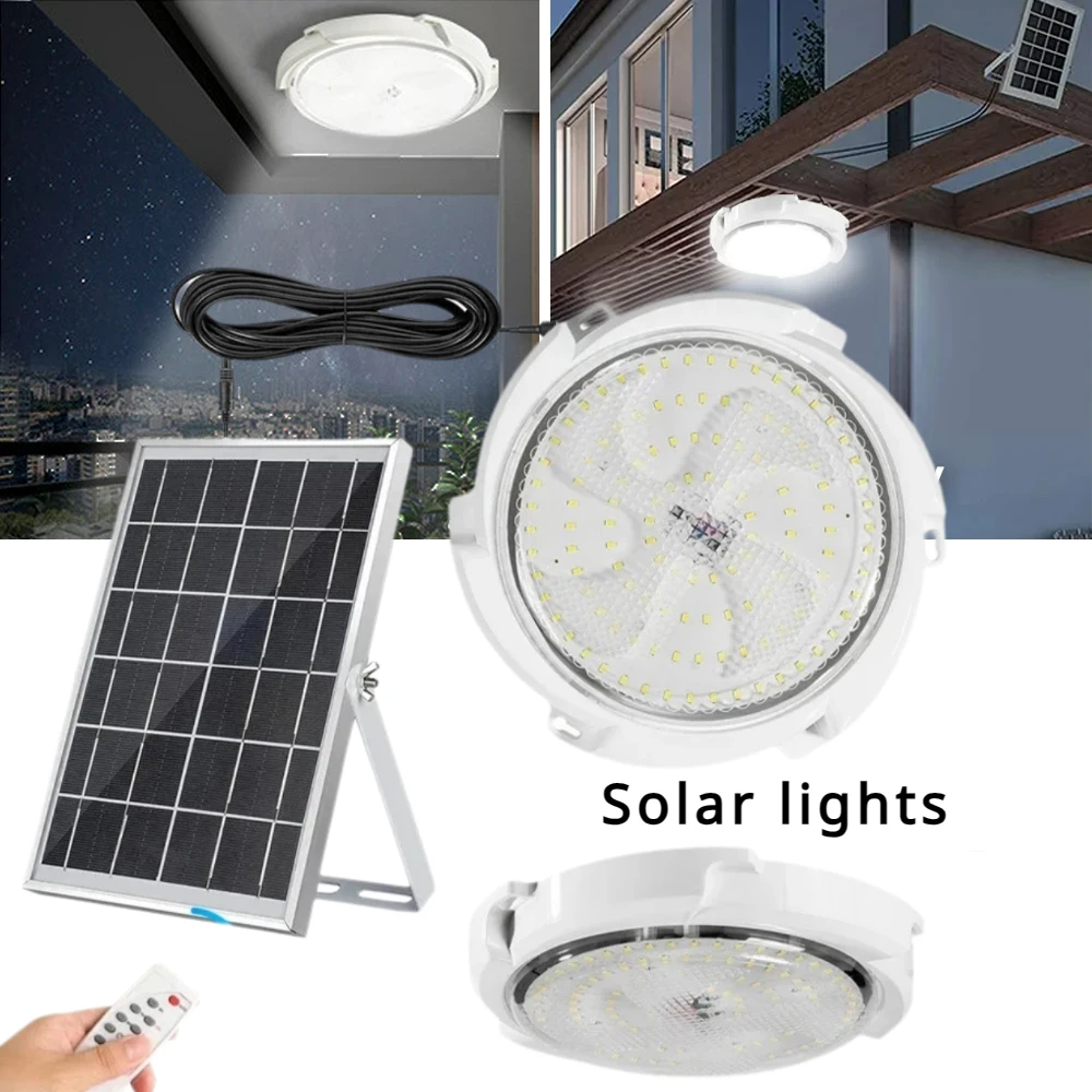 IP65-Waterproof-Solar-LED-Ceiling-Light-with-Motion-Sensor-Remote ...