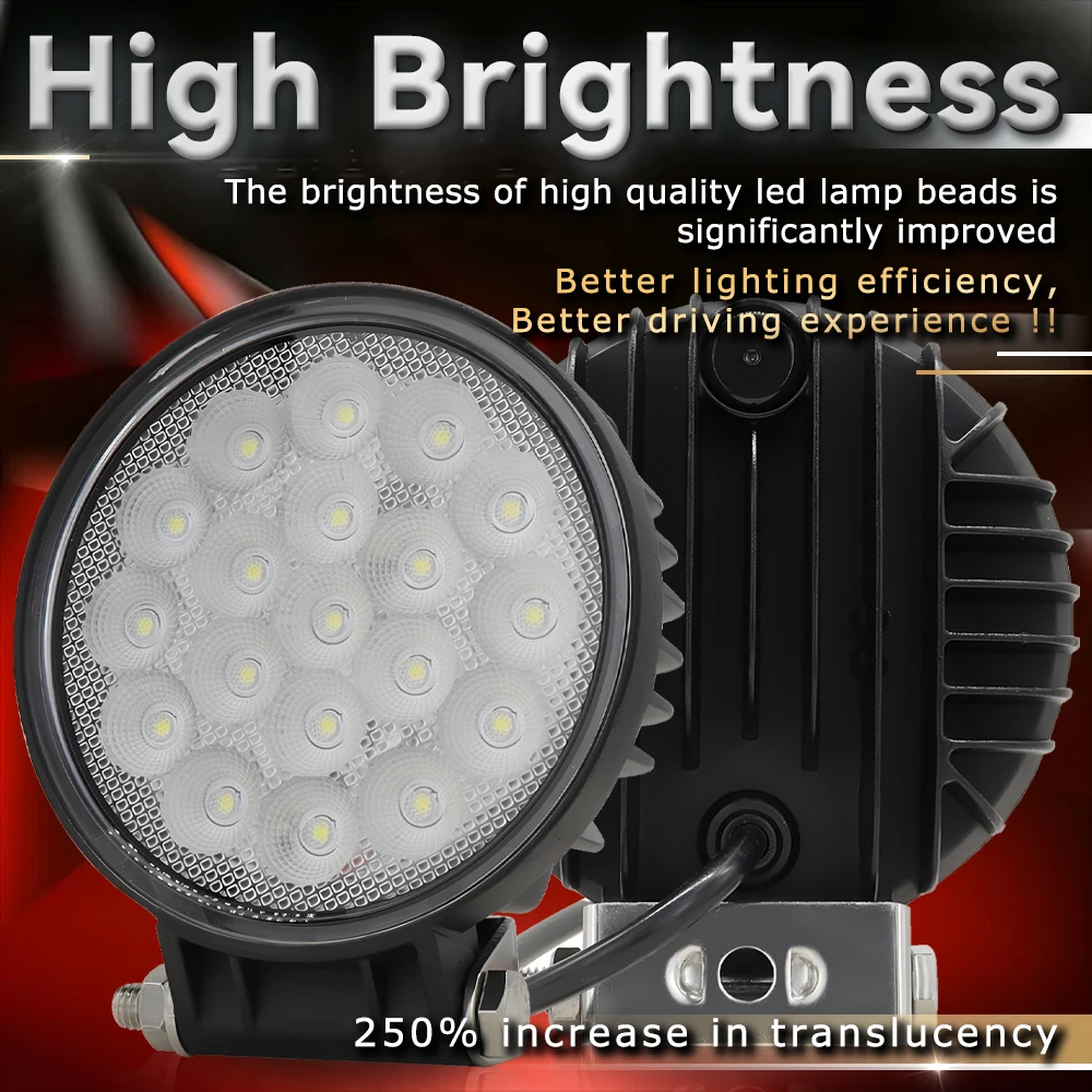 4-inch-Work-Light-Floodlight-Car-19LED-Circular-Engineering-Lighting ...