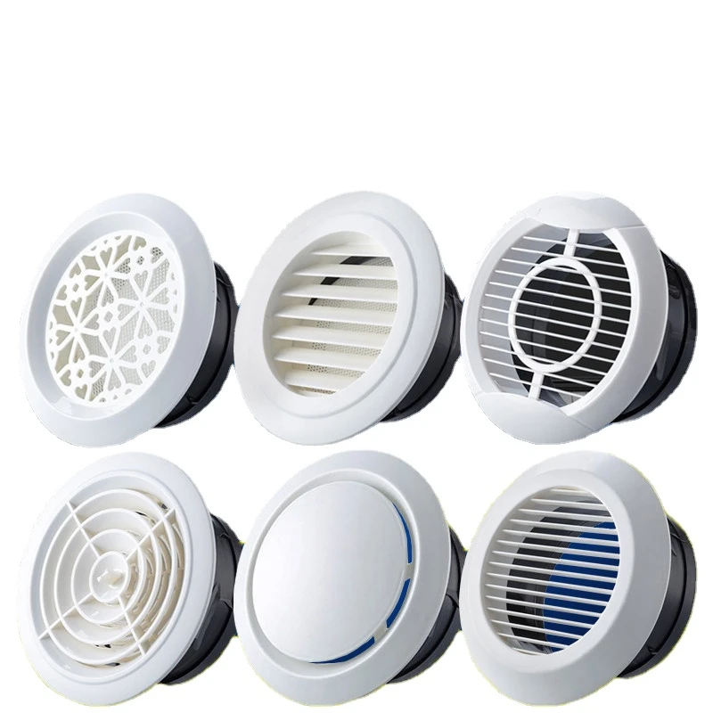 Abs Plastic Circular Adjustable Fresh Air Outlet Central Air ...