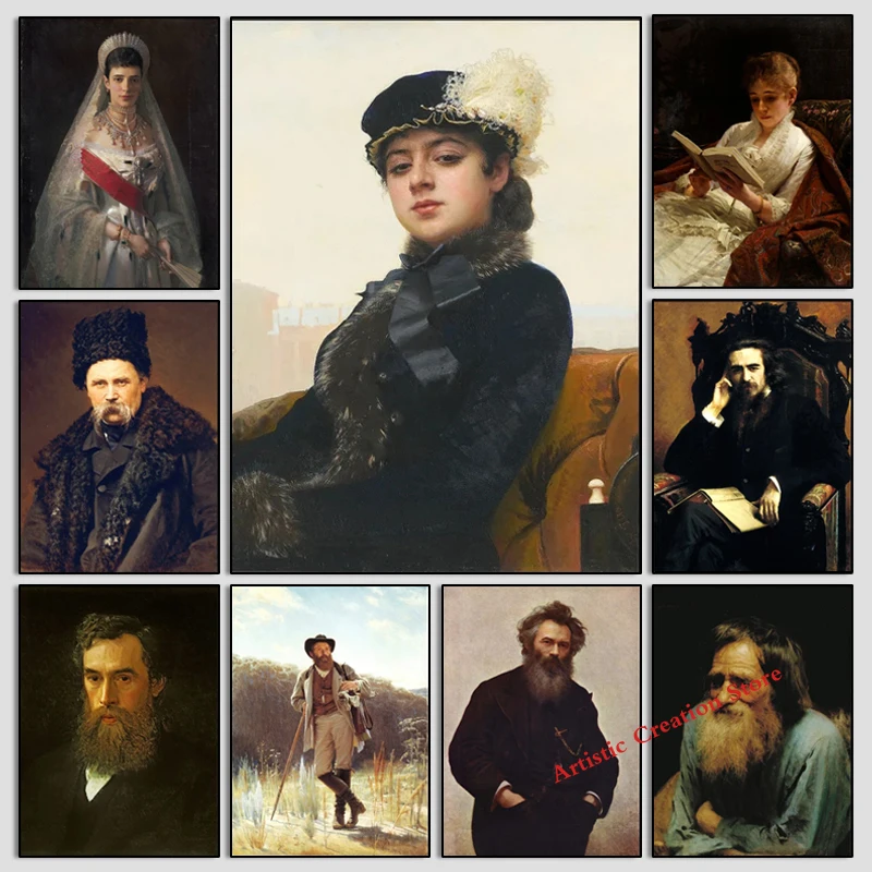 Famous Russian Paintings 19th Century