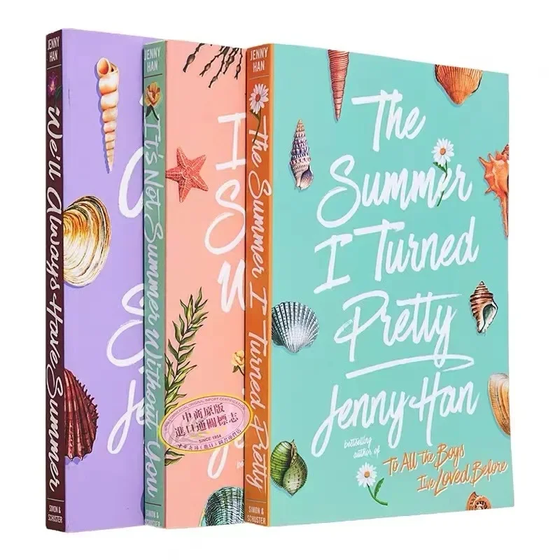 The-Summer-I-Turned-Pretty-Author-Jenny-Han-Isabela-Belly-Conklin-Romance-Livro-Juventude ...