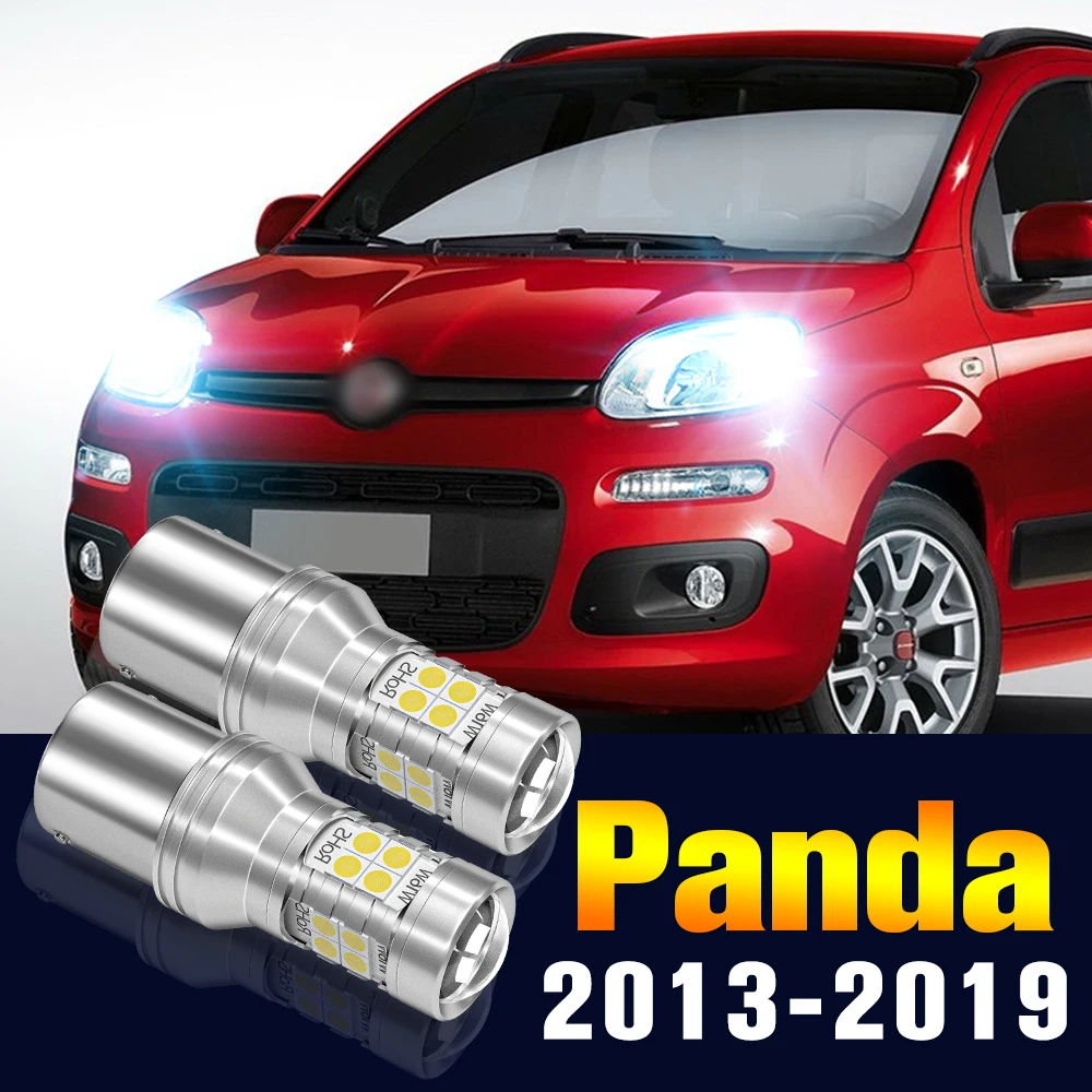 Bombilla LED DRL de circulación diurna para Fiat Panda, accesorios para ...