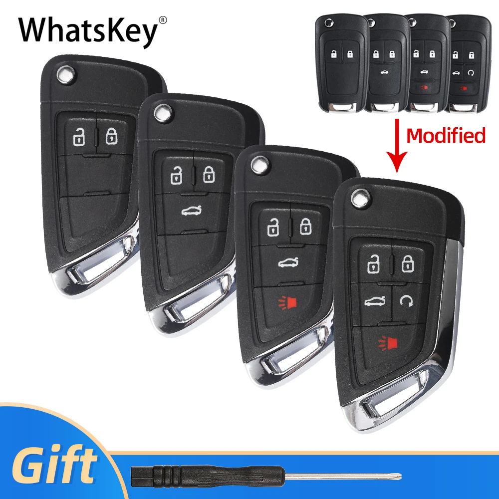 New-Knife-Type-2-3-4-5-Buttons-Remote-Modified-Flip-Folding-Car-Key ...