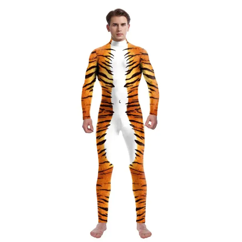 Animals-Cosplay-Tigers-Costume-Bodysuit-Adults-Spandex-Zentai-Halloween ...
