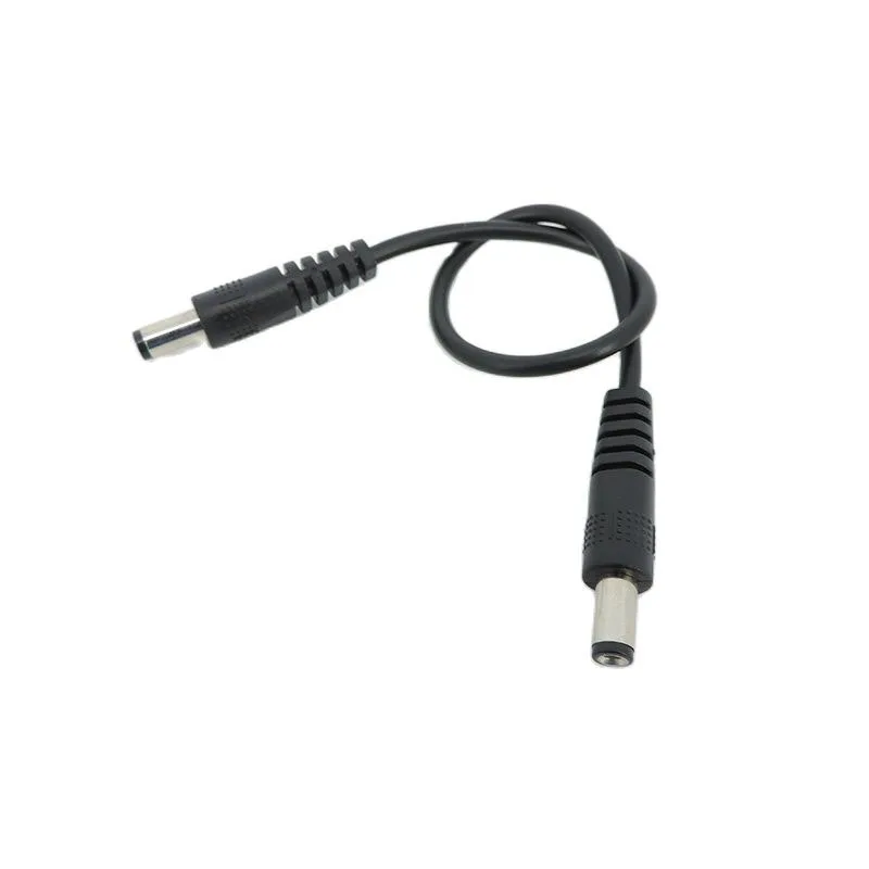 0-5m-1M-2M-12V-DC-Power-supply-Connector-Extension-Cable-Male-To-Male ...