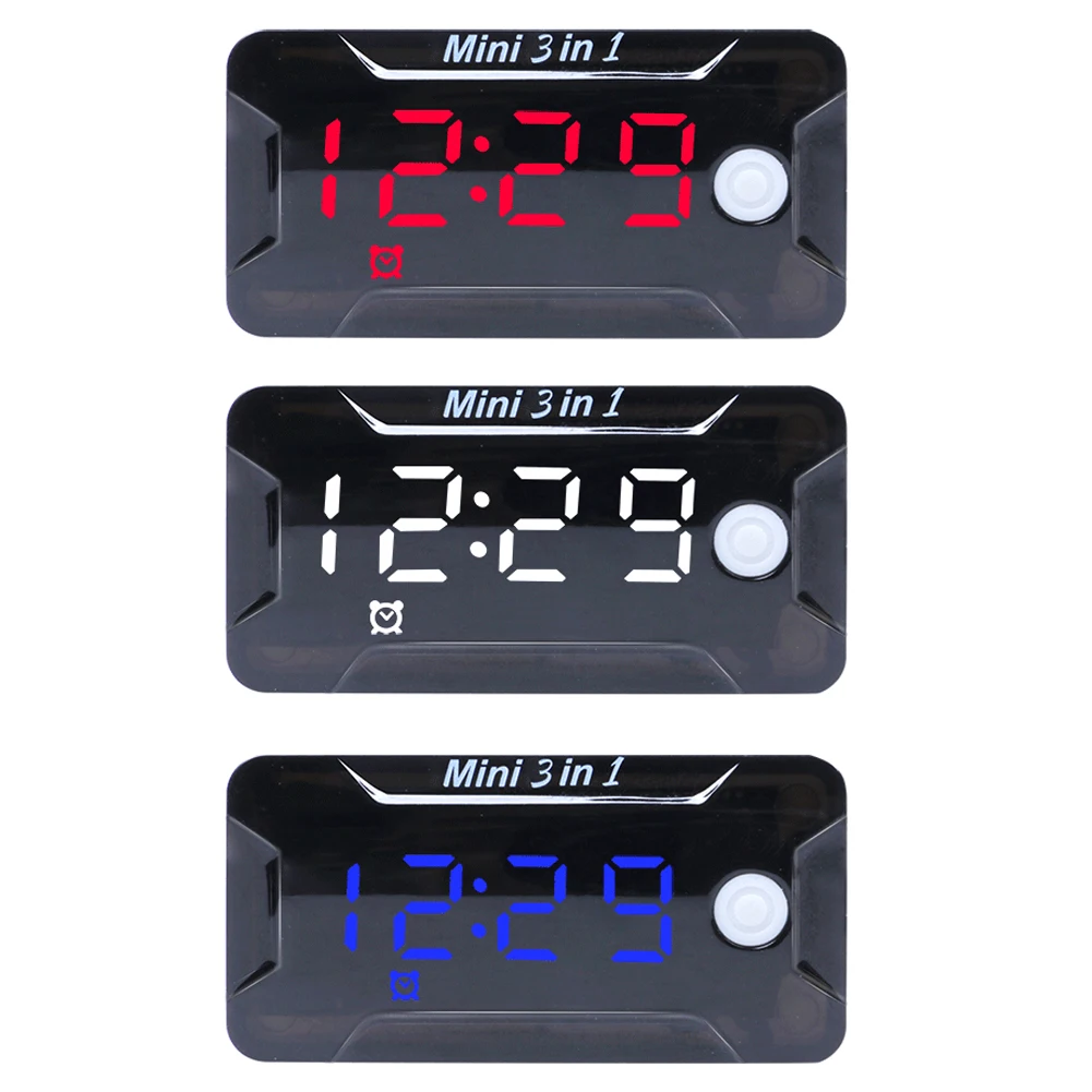 3-In-1-Motorcycle-Digital-Voltmeter-Thermometer-Voltage-Time ...