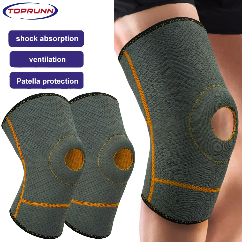 1PCS-Fitness-Running-Cycling-Knee-Support-Braces-Elastic-Neoprene-Sport ...