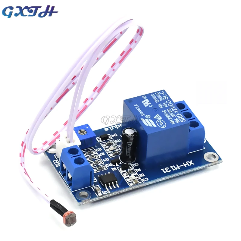 DC5V 12V 24V Light Control Switch Photoresistor Relay Module Detection ...