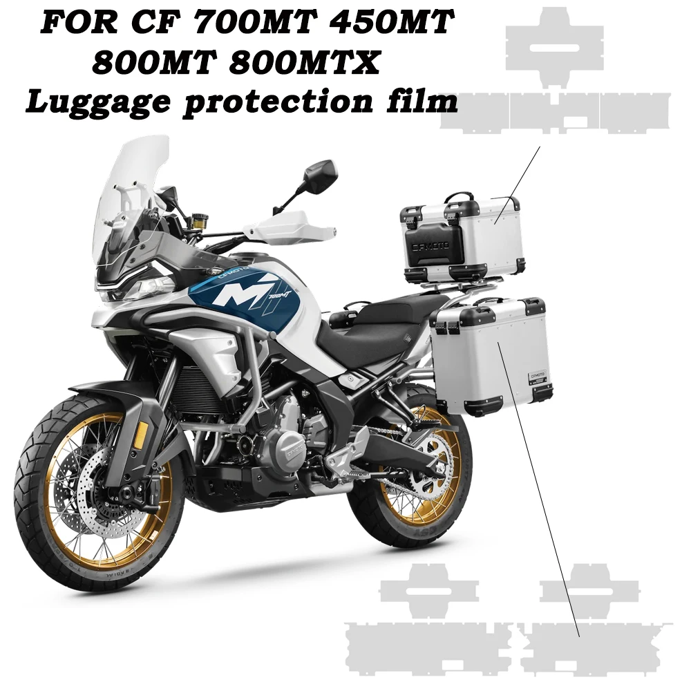 Motorcycle Luggage Protection Film For CFMOTO 450MT 700MT 800MT 800MT-X ...