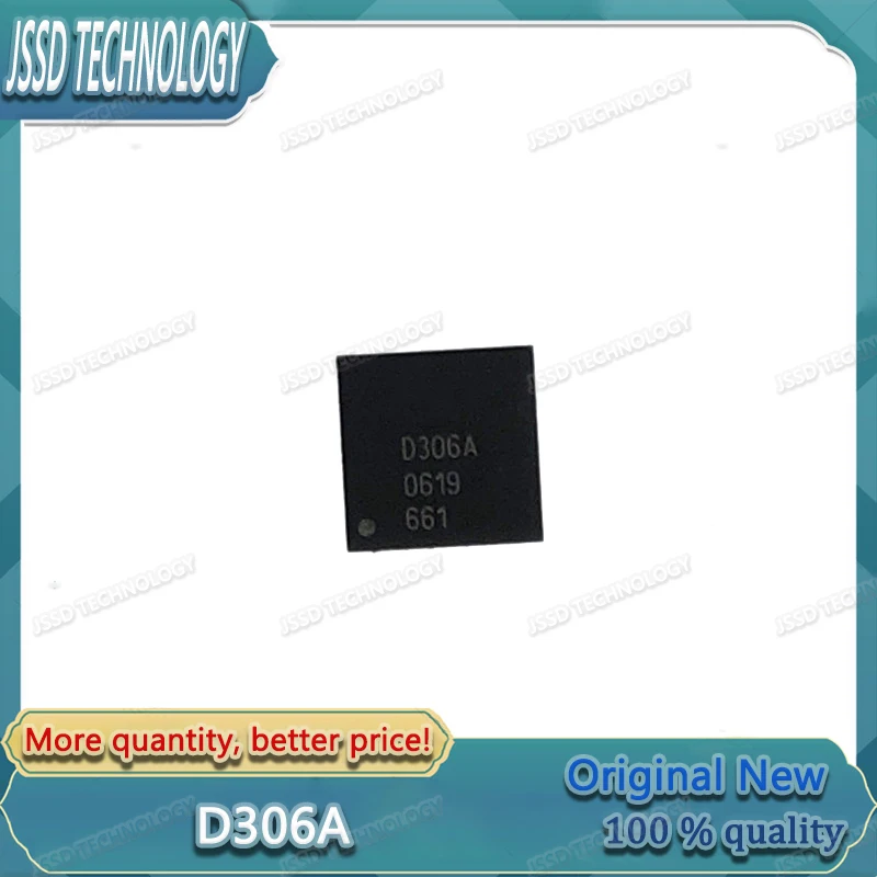 1 piezas 5 piezas D306A QFN 16 D306 QFN16 306A 306 nuevo y original ...