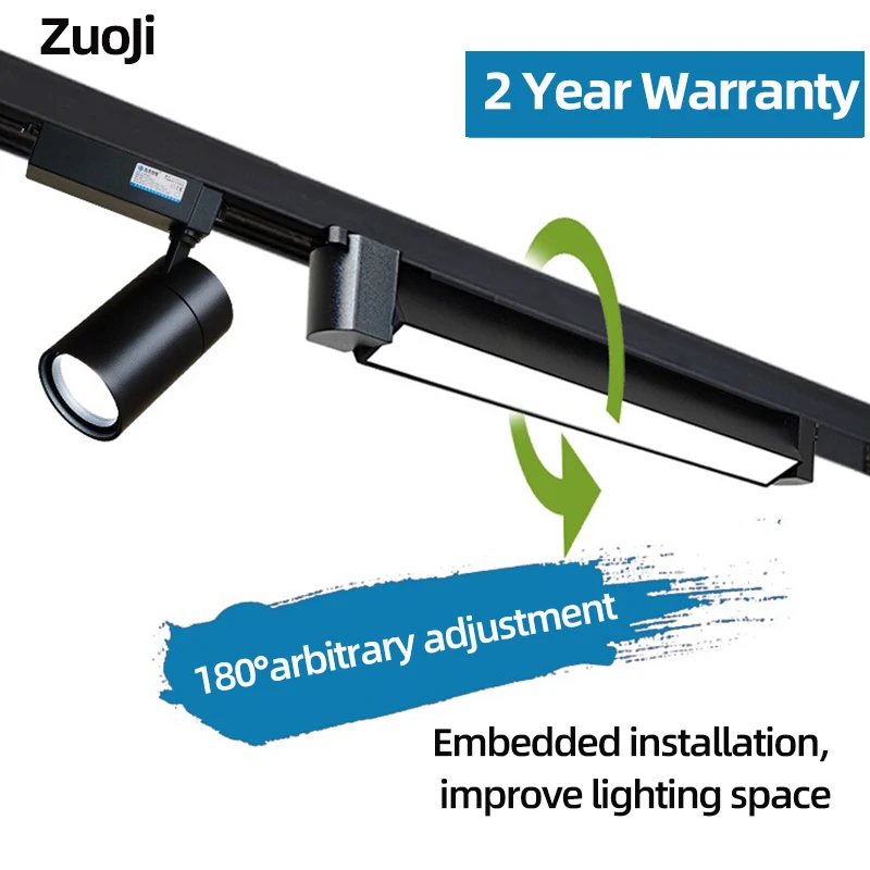 Track-Light-Led-Spotlight-Aluminum-Astigmatism-Light-Ac85-264V-Live ...