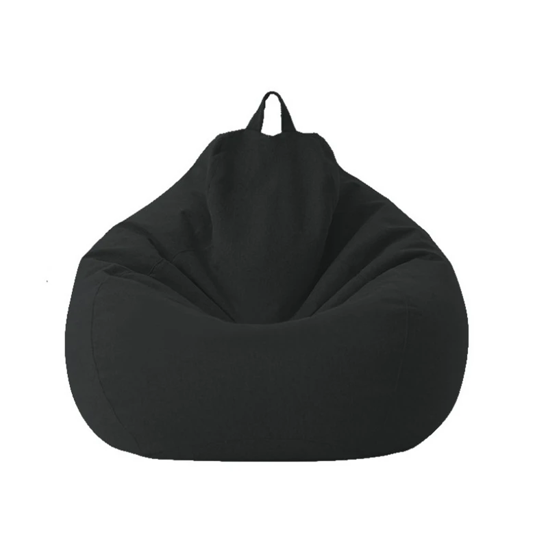 Sillón puff Liuwei Puf gigante de lino grueso | Walmart en línea