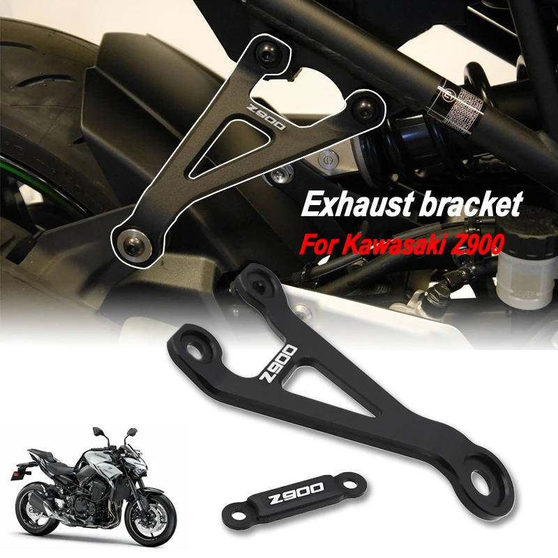 For-Kawasaki-Z900-2018-2019-2023-Motorcycle-CNC-Aluminum-Exhaust-Holder ...