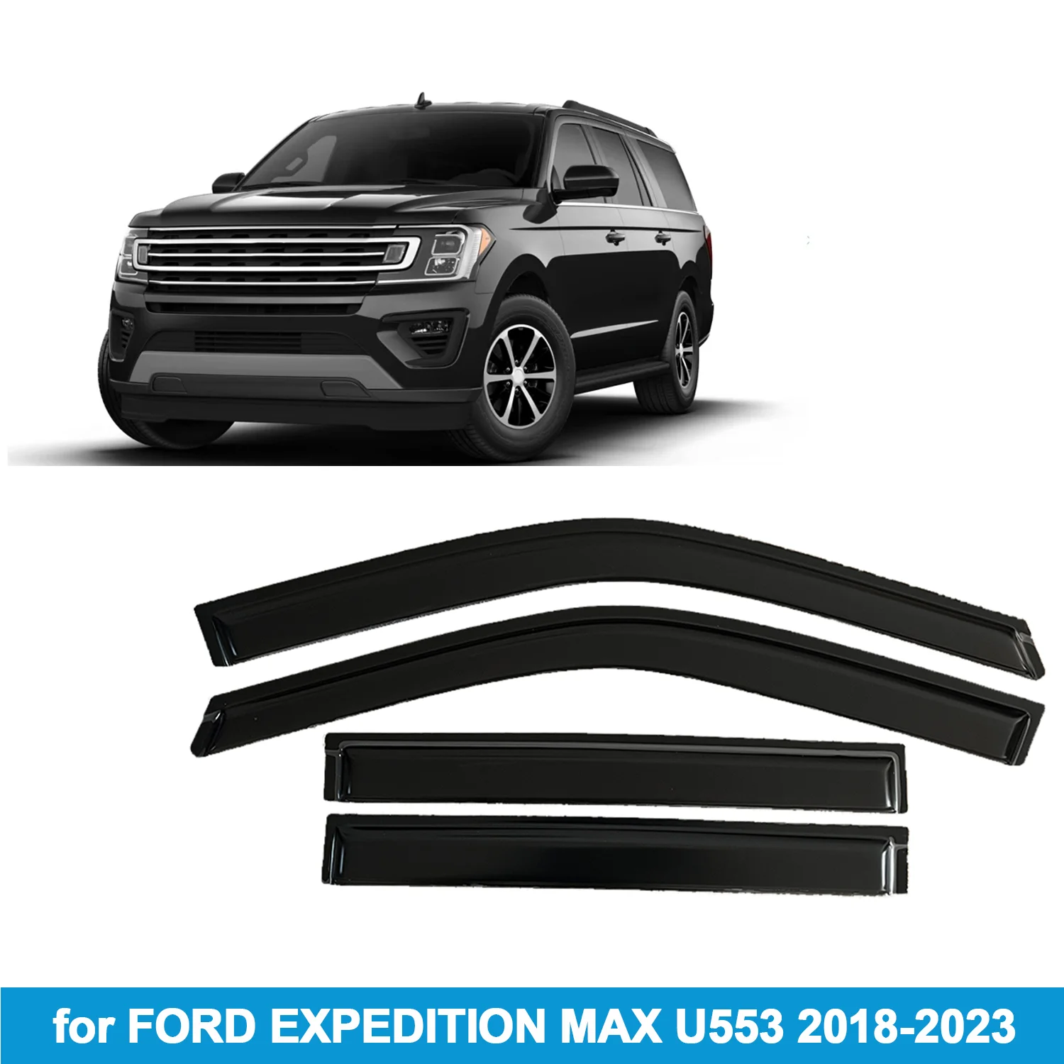Visera de ventana para FORD EXPEDITION MAX U553 2018-2023, protector ...