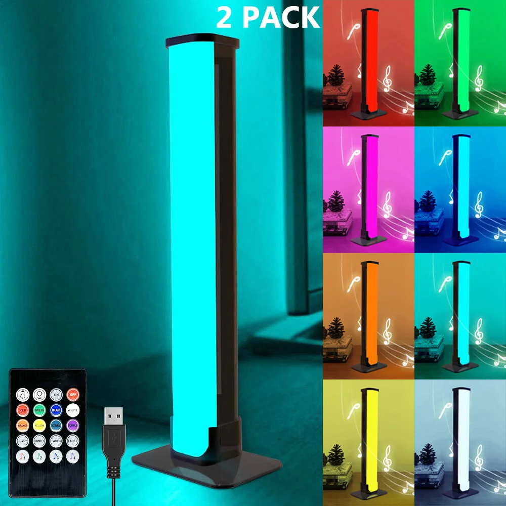 USB-LED-Light-Bar-RGB-Color-Changing-TV-Backlight-Remote-Symphony ...