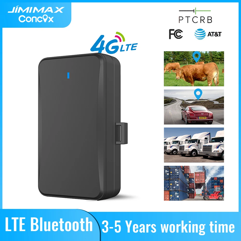 Jimimax Ll01 Magnetic Gps Tracking Device 4g Assets Locator Long ...