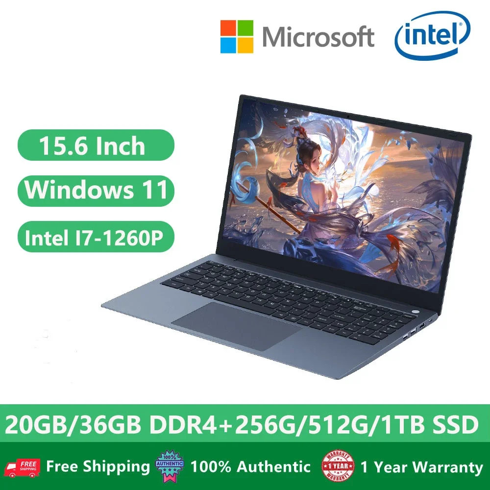 2024-Gaming-Laptops-Computer-PC-Windows-11-Notebooks-Netbook-12th-Gen ...