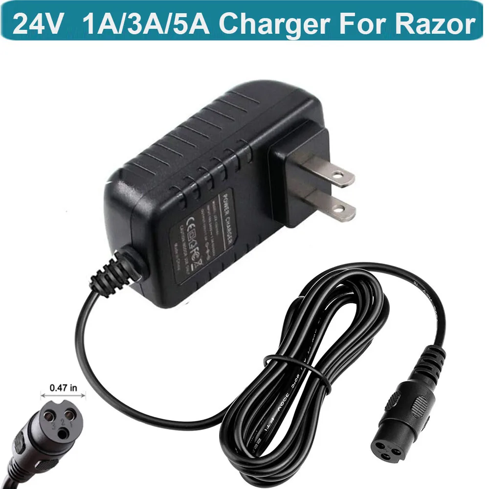 Charger-for-Razor-E200-E300-PR200-E100-E500-MX350-Dirt-Quad-Pocket-Mod ...