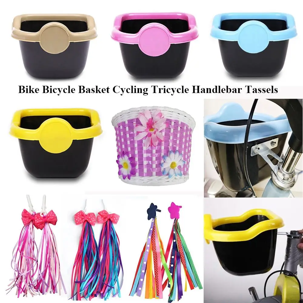 Girls-Boys-Scooter-Parts-Outdoor-Bike-Bicycle-Decoration-Bicycle-Basket ...