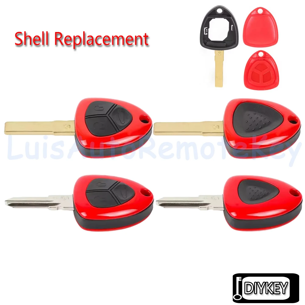 1 / 3 Buttons Case Remote Car Key Fob Shell Cover Replacement for ...