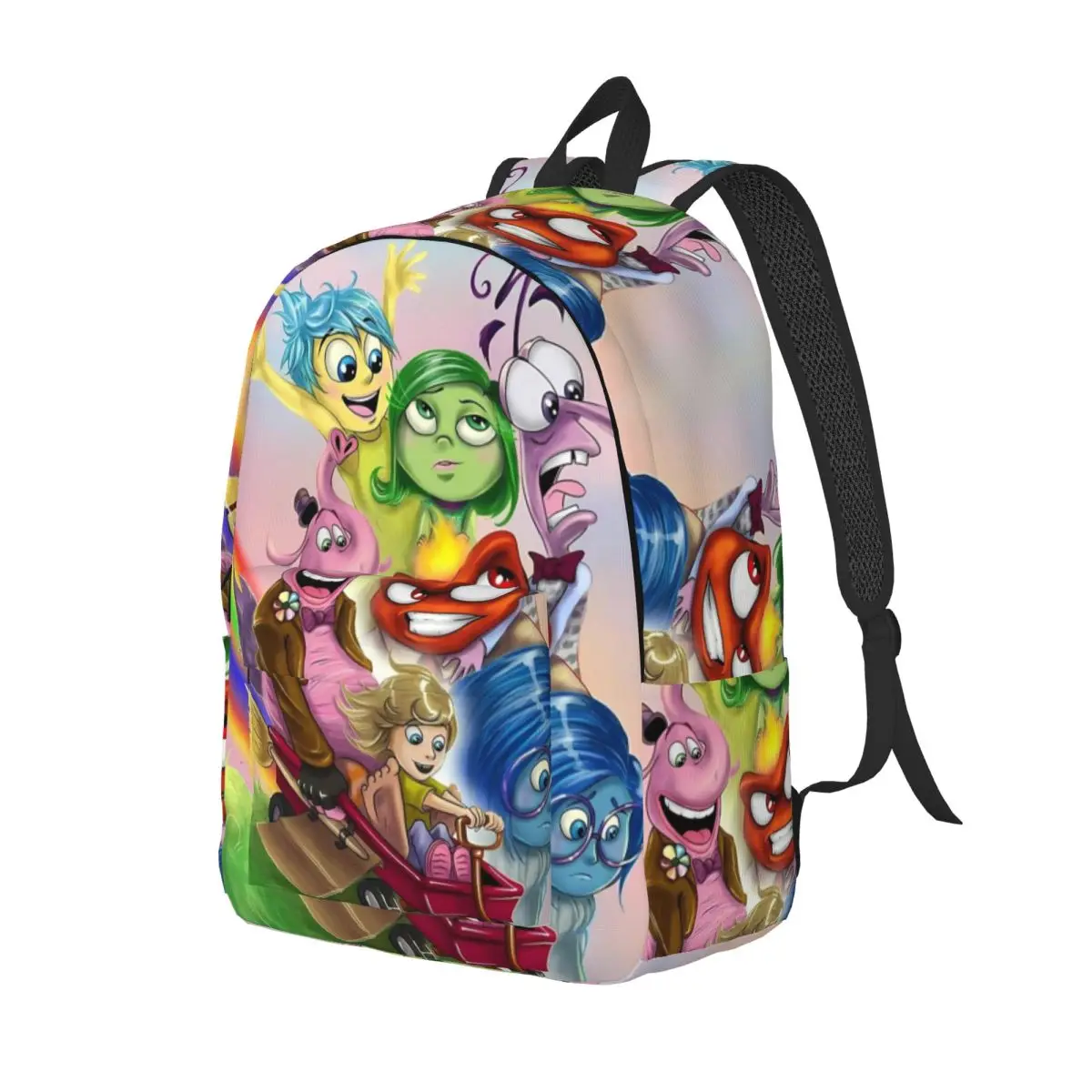 Mochila ligera con dibujos animados Inside Out 2 para niños y niñas ...