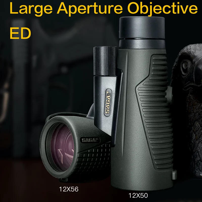 Professional-Monocular-ED-Glass-12x56-12x50-Long-View-Powerful-Night ...